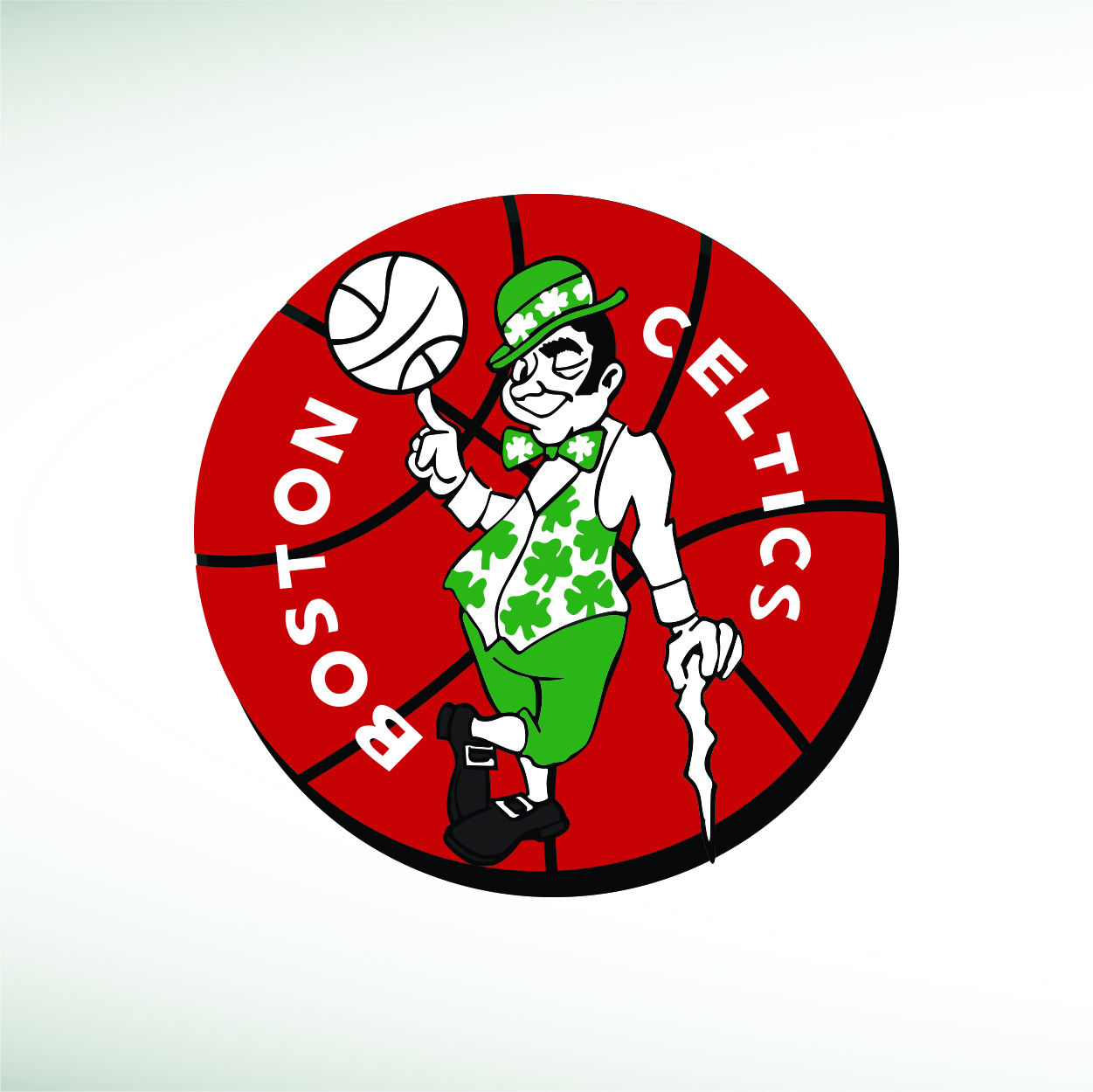Vector: Boston Celtics 1968 1976 Vector Logo Free Download