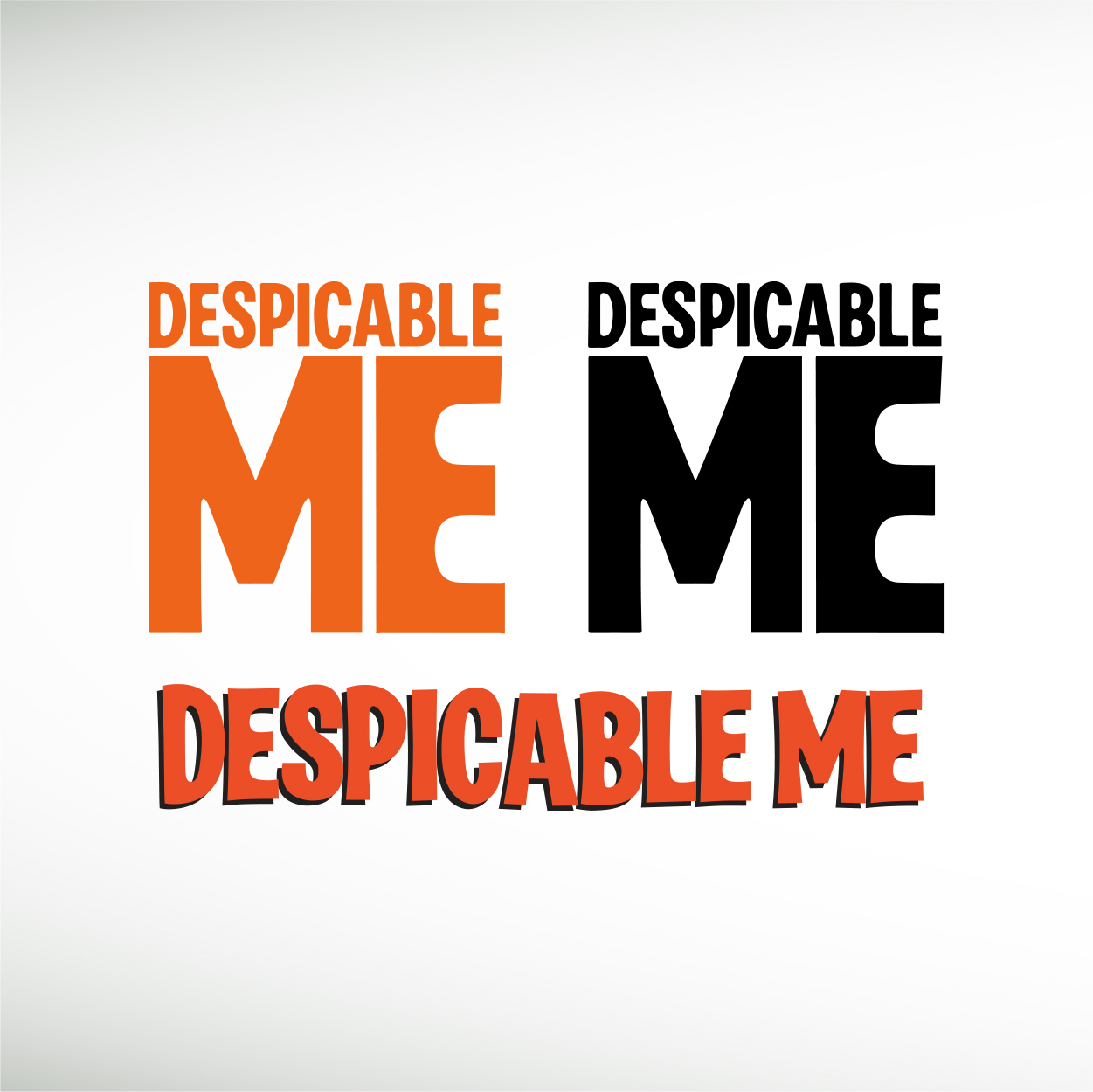 Film Vector: Despicable Me 2010 Film Vector Logo Free Download