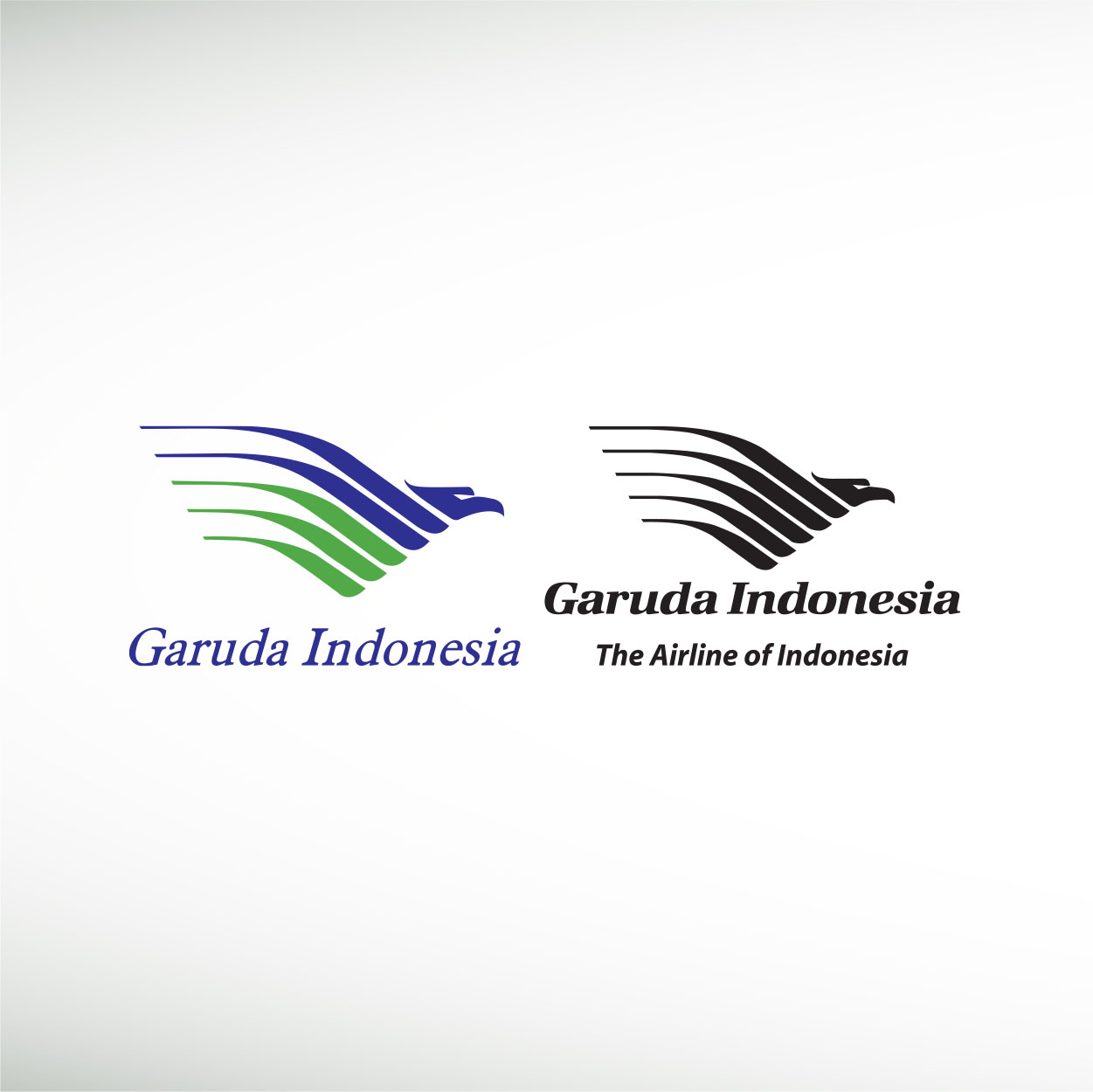 Vector: Garuda Indonesia Airline Mix Vector Logo Free Download