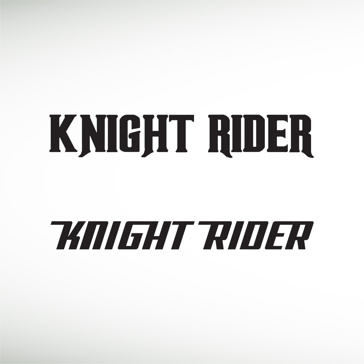Film Vector: Knight Rider 1982 Film Vector Logo Free Download