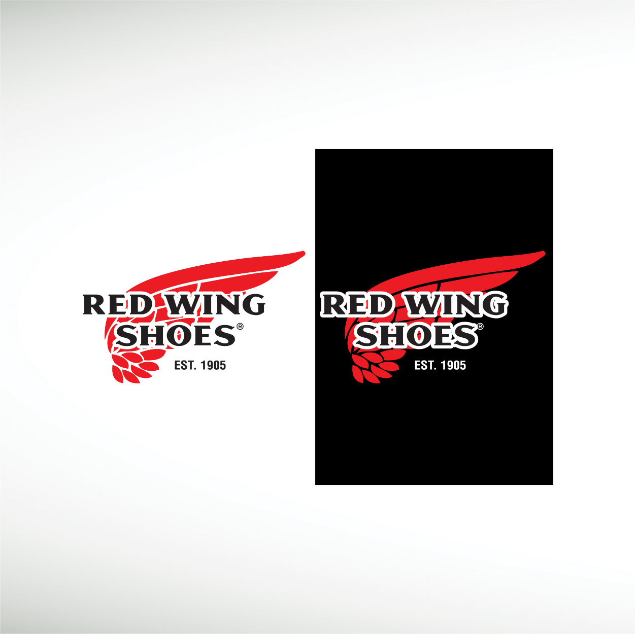 Vector: Red Wing Shoes EST 1905 Vector Logo Free Download