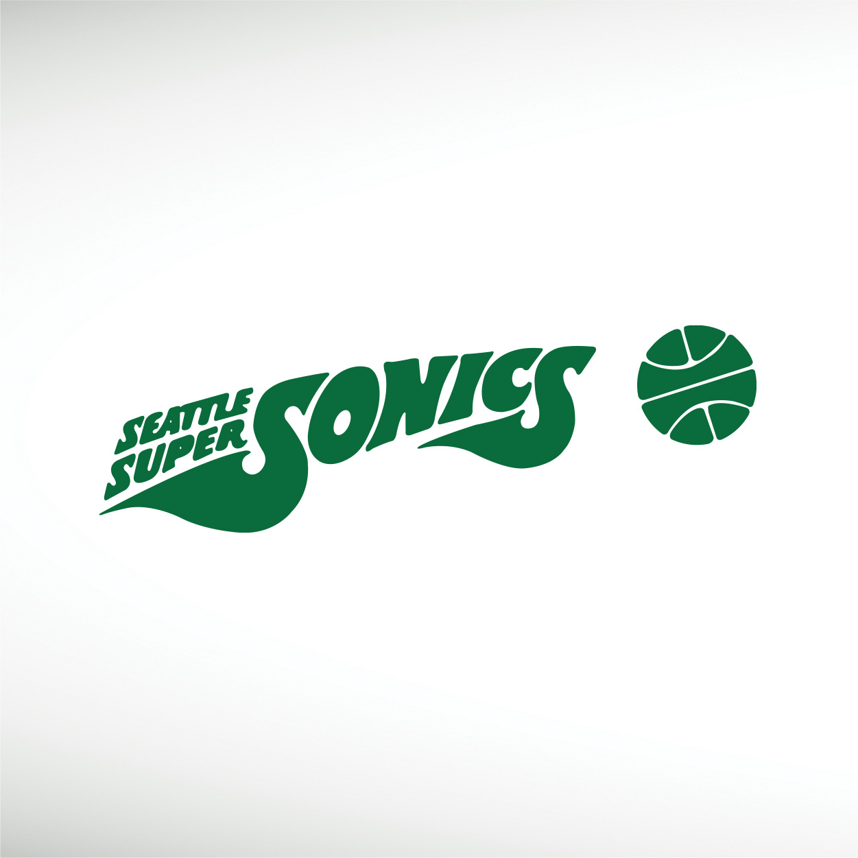 Vector: Seattle SuperSonics 1971-1975 Vector Logo Free Download