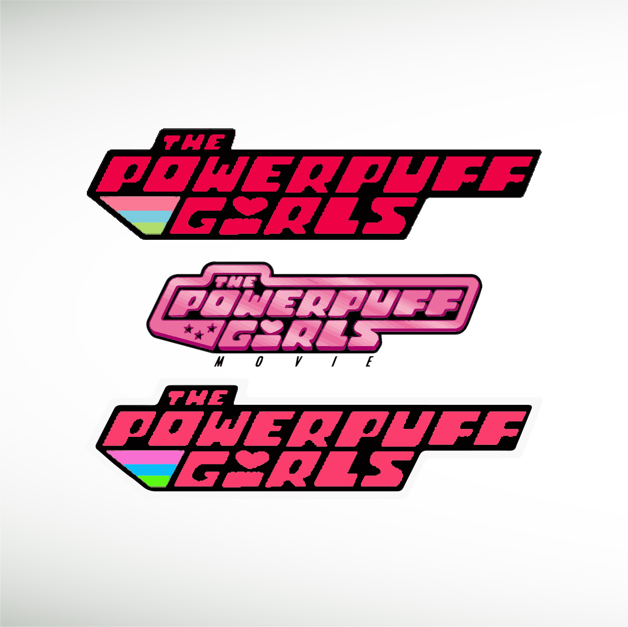 Film Vector: The Powerpuff Girls Movie 2002 Film Vector Logo Free Download