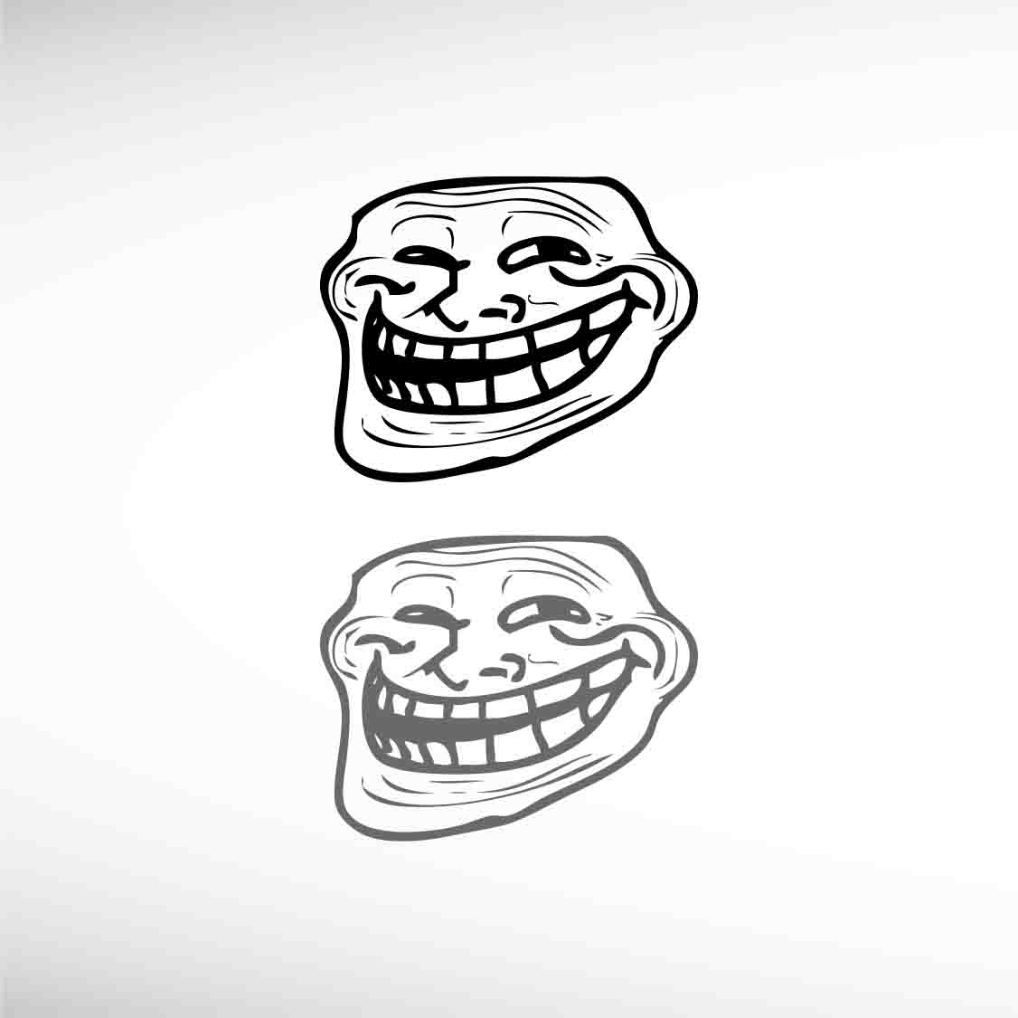 Vector: Trollface Vector Logo Free Download
